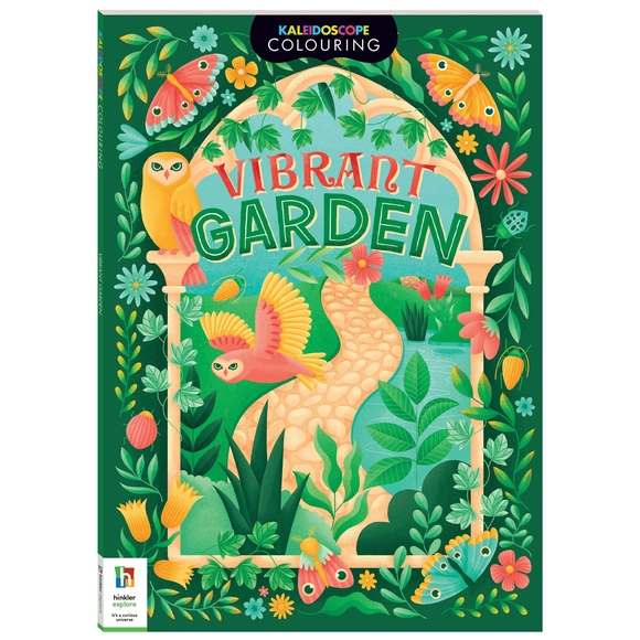 Kaleidoscope | Other | Kaleidoscope Coloring Vibrant Garden Coloring ...
